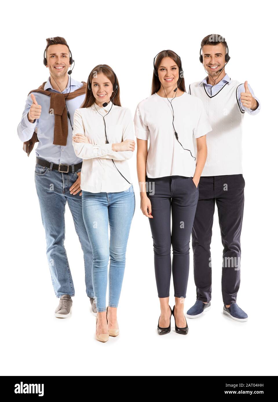 Technical support team hi-res stock photography and images - Alamy