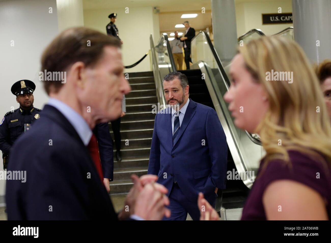 U.S. Senator Richard Blumenthal, a Democrat from Connecticut, speaks a ...