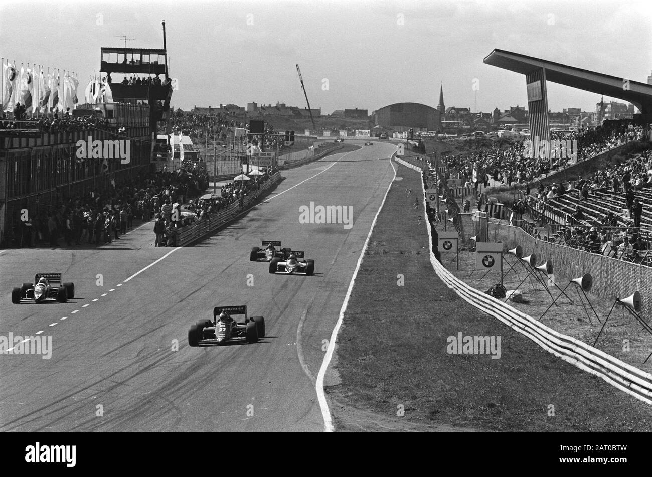 Grand Prix of the Netherlands Formula I at Zandvoort; overview with ...