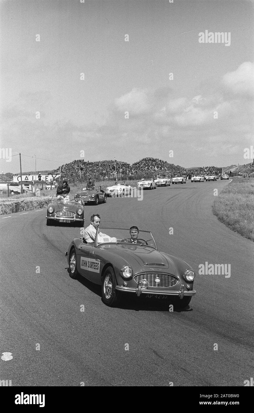 Grand prix on zandvoort Black and White Stock Photos & Images - Alamy