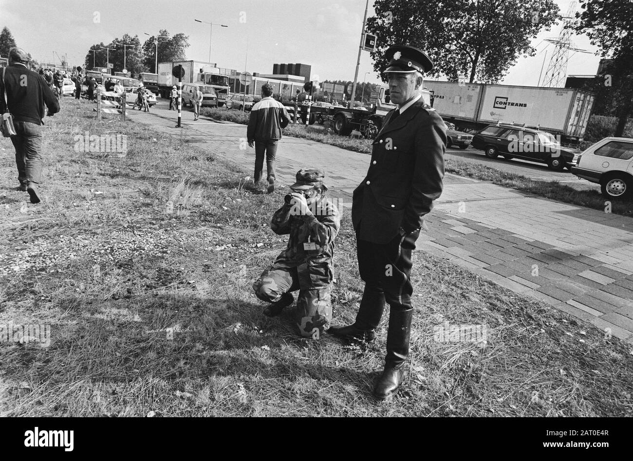 Supply US military equipment for exercise Reforger in Rotterdam US Army ...