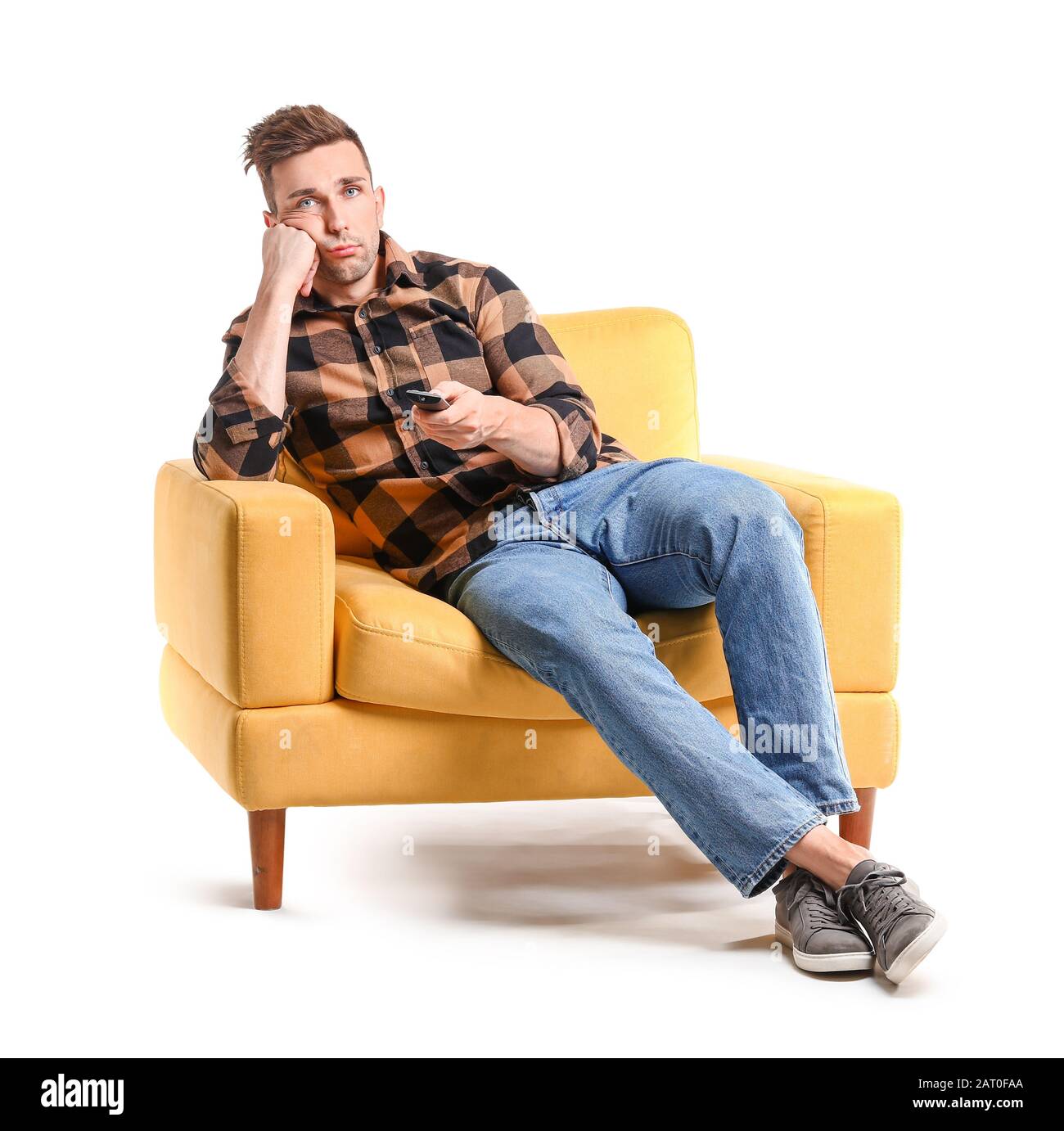 Lazy Person Watching Tv