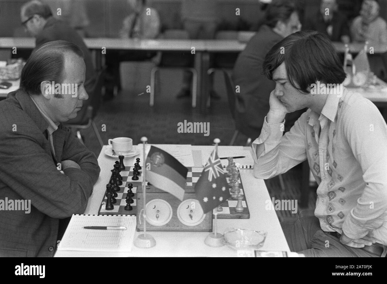 Australian chess player walter browne hi-res stock photography and ...