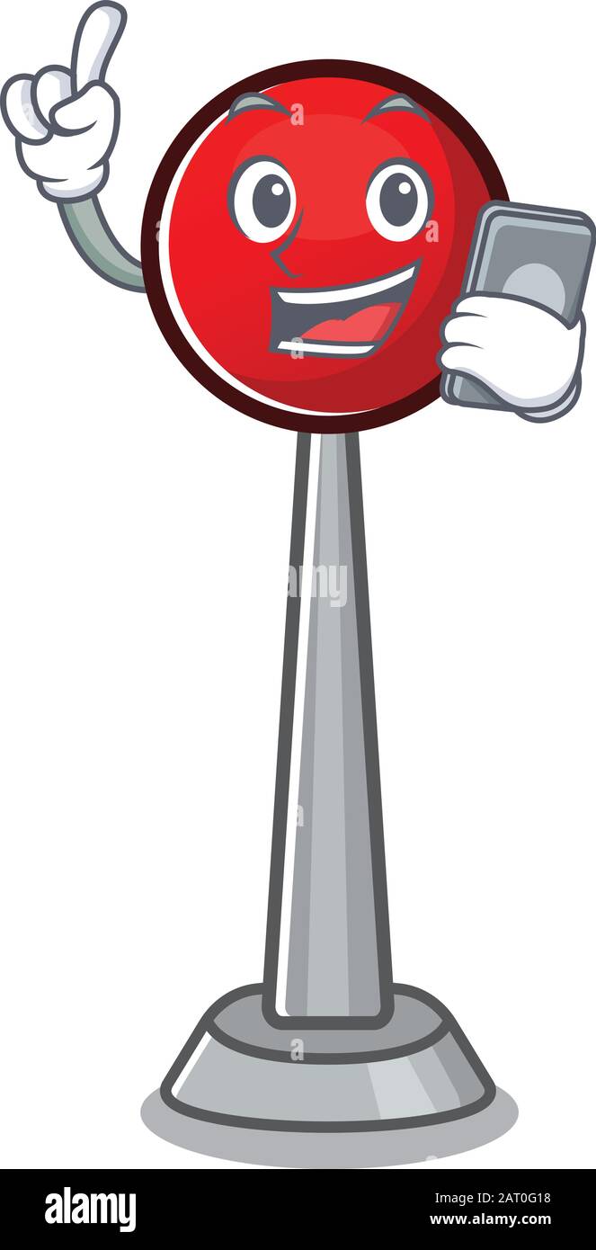 Cartoon design of antenna speaking on a phone Stock Vector Image & Art ...