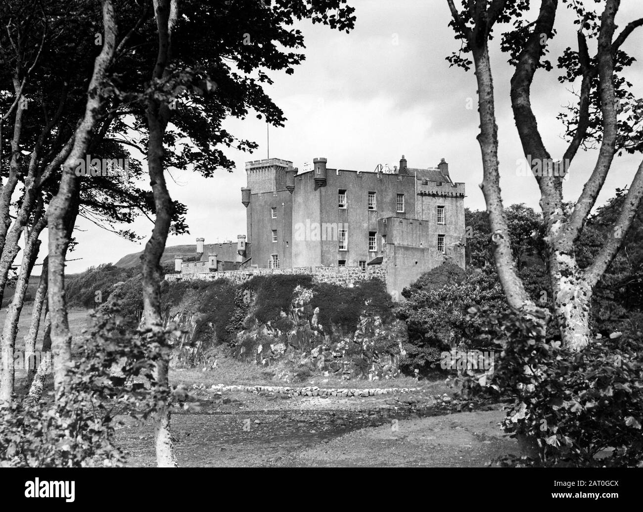 Scotland - The Highlands Dunvegan Castle on the island of Skye, a ...