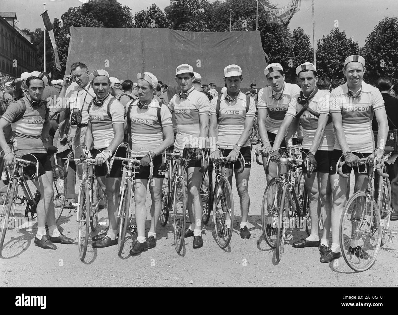 First dutch cyclists Black and White Stock Photos & Images - Alamy