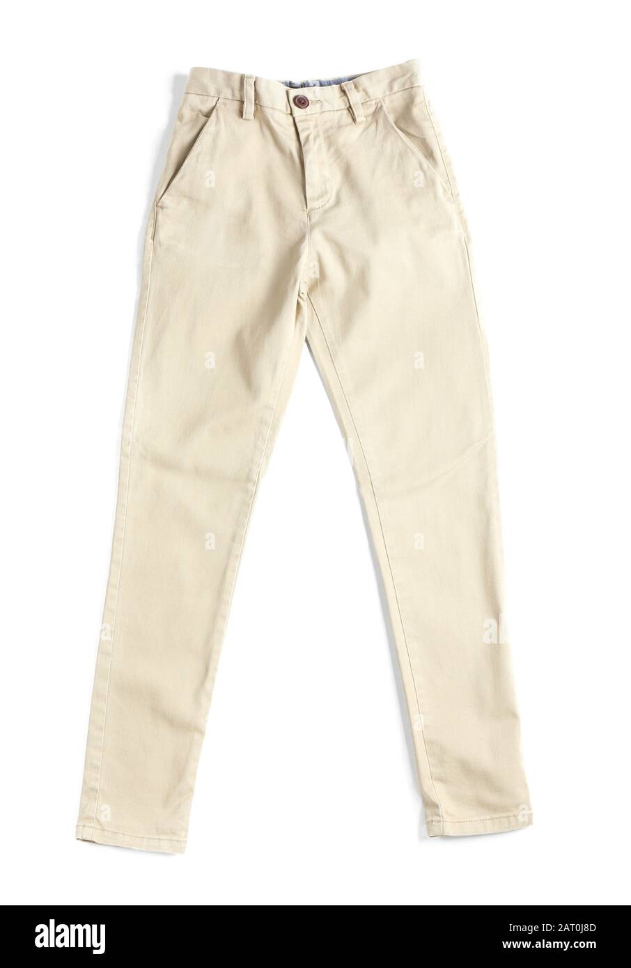 Stylish pants on white background Stock Photo - Alamy