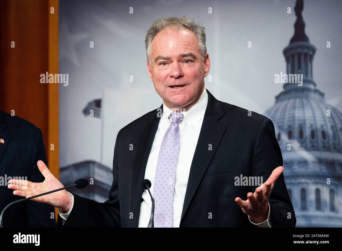 Washington, United States. 29th Jan, 2020. U.S. Senator Tim Kaine (D-VA ...
