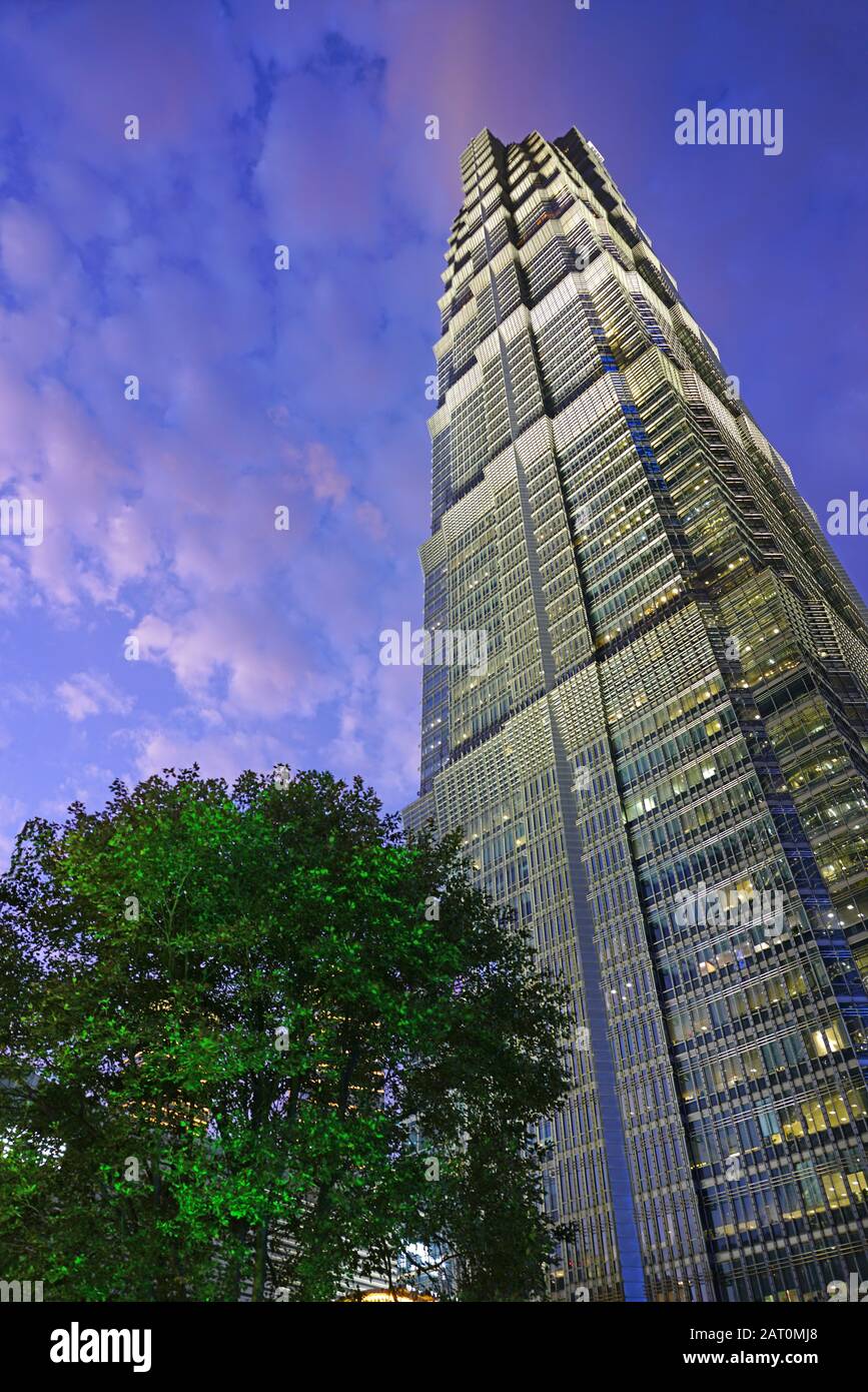Jinmao tower interior hi-res stock photography and images - Alamy