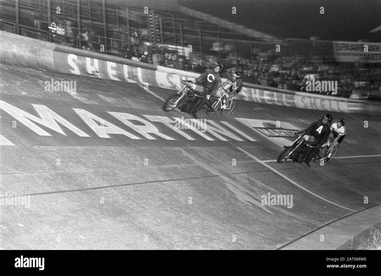 Grand Prix of Amsterdam for professional stayers, in the Olympic ...