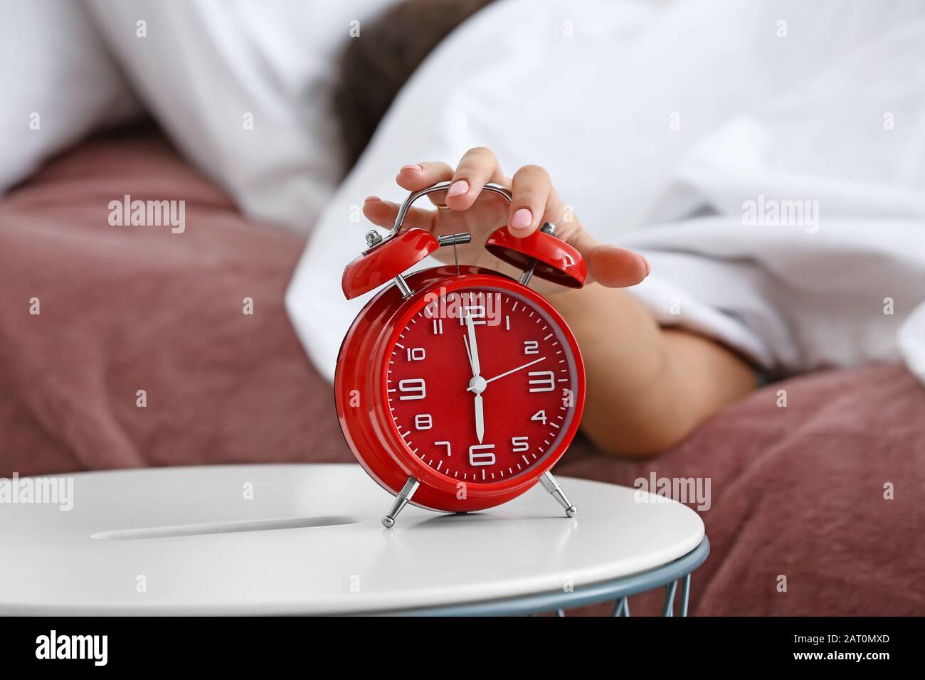 Switching off woman hi-res stock photography and images - Alamy