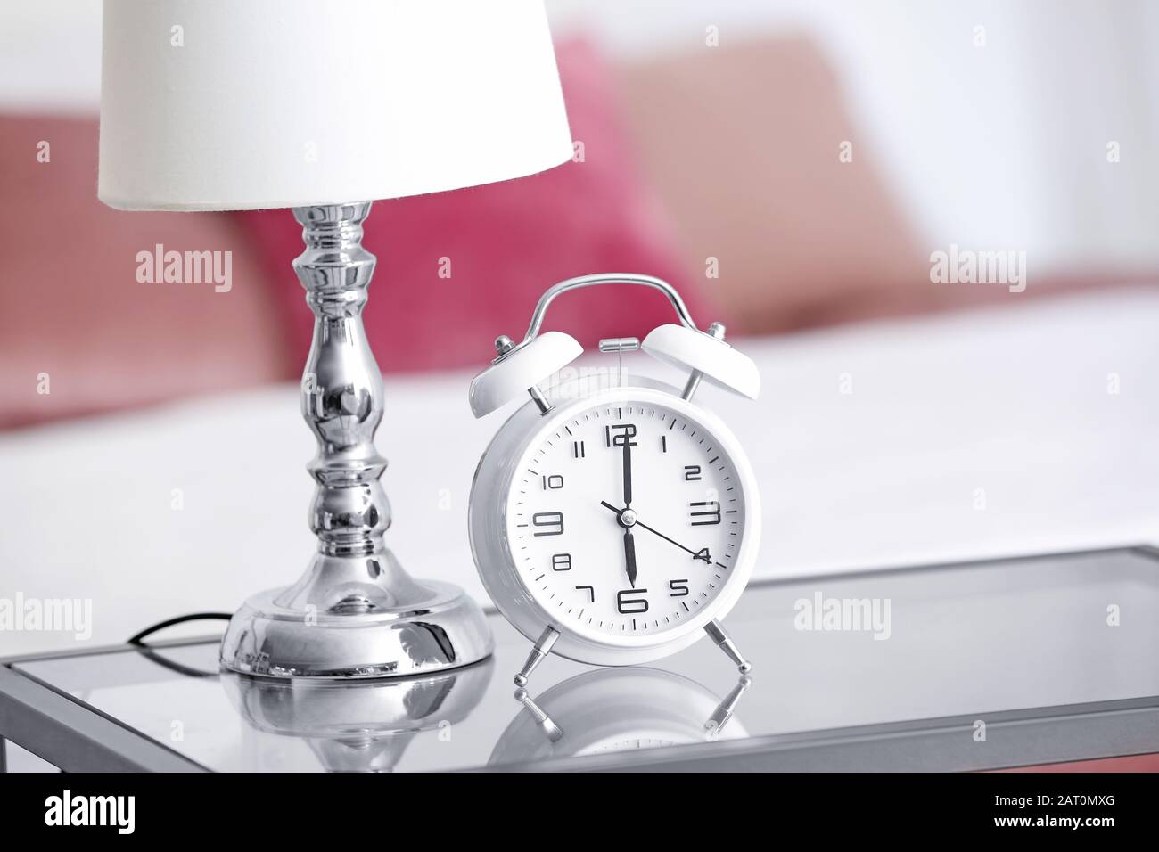 Analogue clock in room hi-res stock photography and images - Alamy