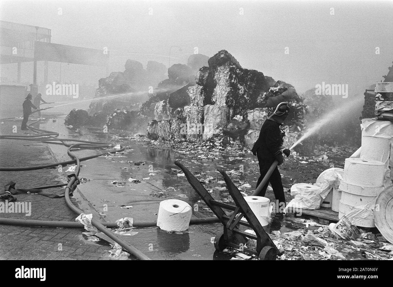 Fire service at work in 1975 hi-res stock photography and images - Alamy