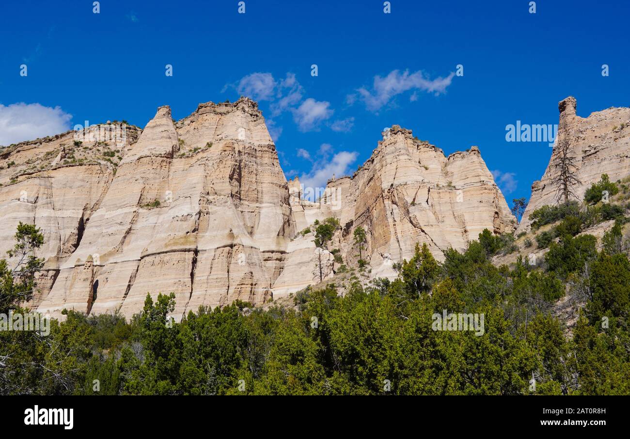 The immense and intriguing sandstone cliffs that guard the entrance of ...