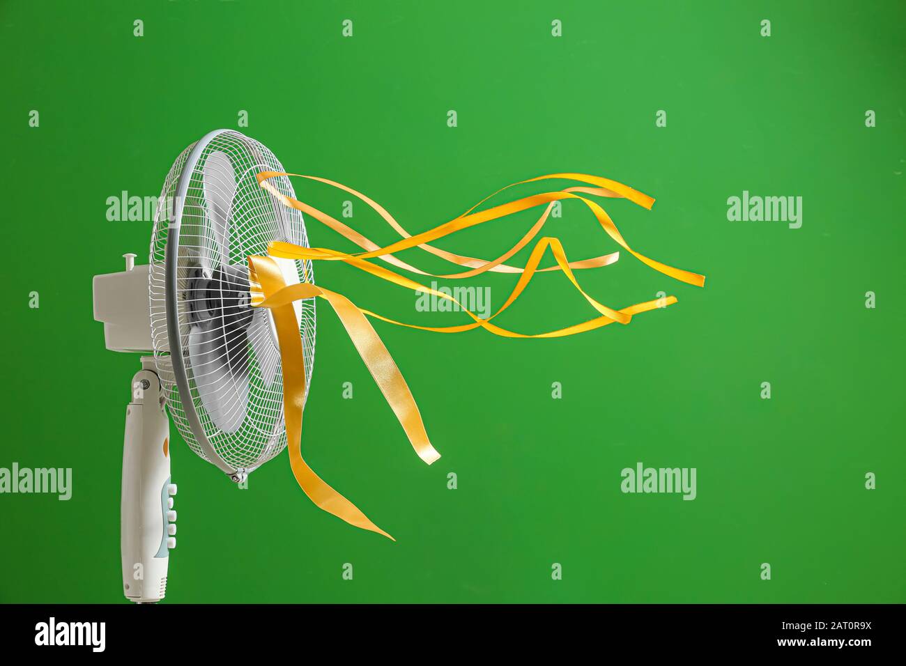 Fan blowing ribbons hi-res stock photography and images - Alamy