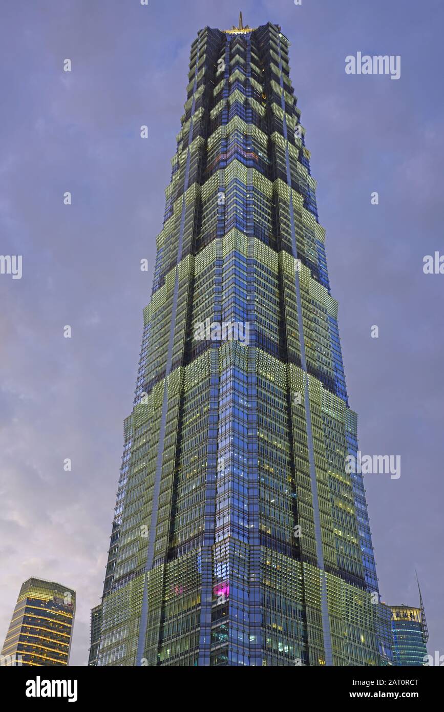Jinmao tower interior hi-res stock photography and images - Alamy