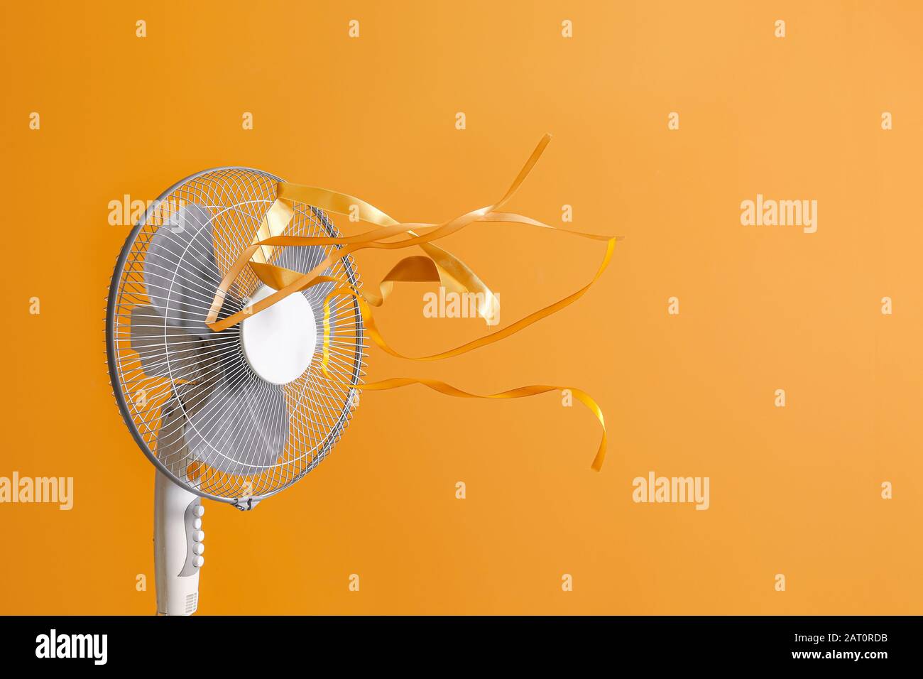Fan blowing ribbons hi-res stock photography and images - Alamy