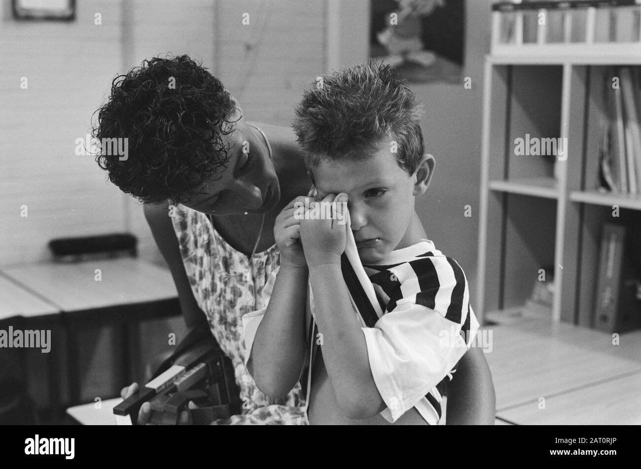 The first day of school A crying boy Date: August 21, 1989 Keywords ...