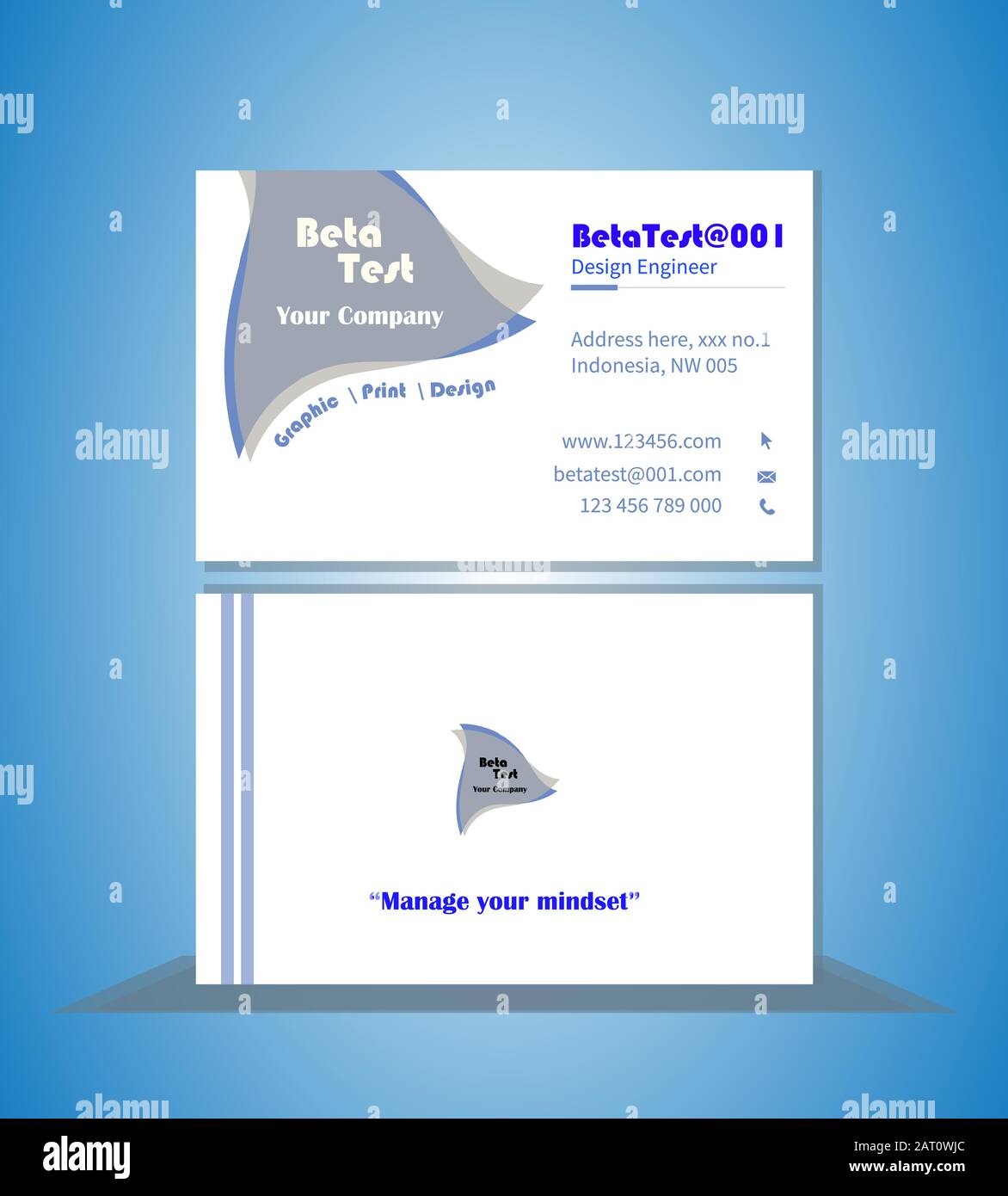 The star card Stock Vector Images - Alamy