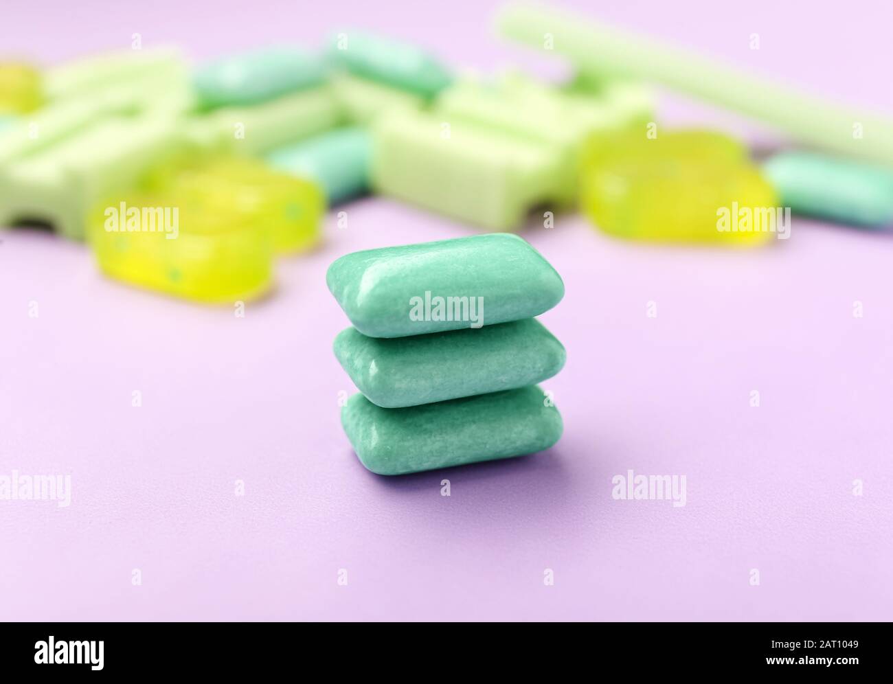 Fresh chewing gums on hi-res stock photography and images - Alamy