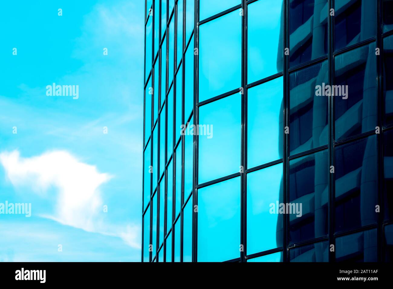 Commercial building close up; Wellington Office Building Stock Photo ...