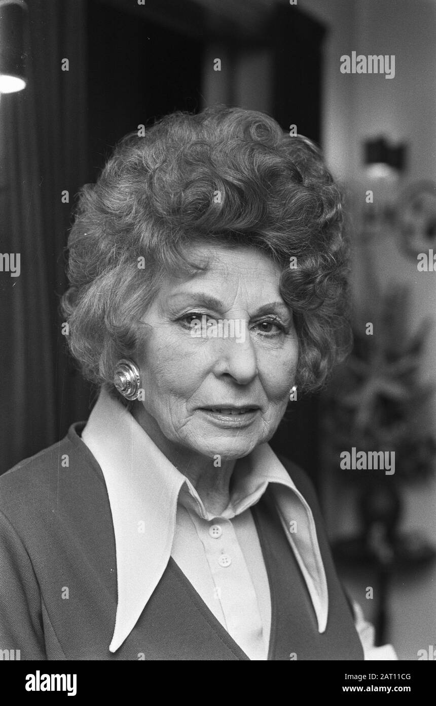 Winner of the title Miss Elderly A portrait of the winner Date ...