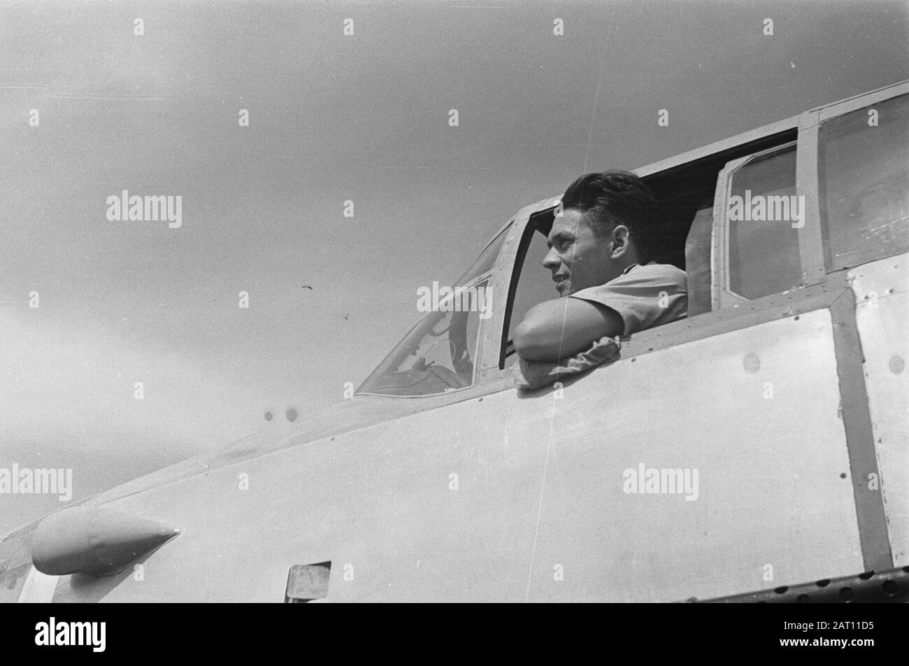 Recordings Military Aviation A pilot of a Mitchell B-25 bomber Date ...