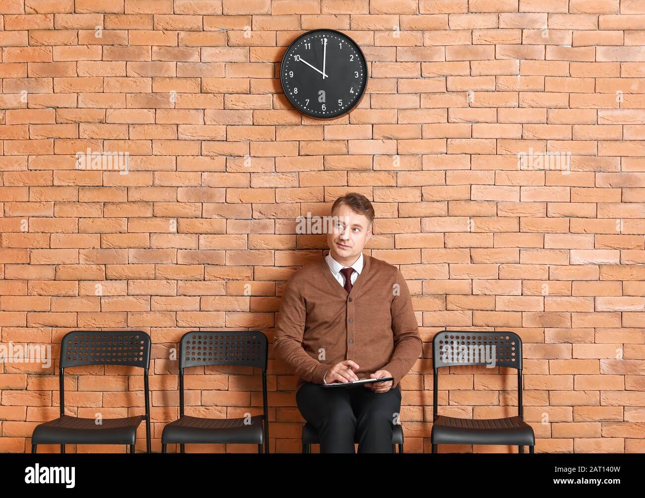 Employee interview nervous future hi-res stock photography and images ...