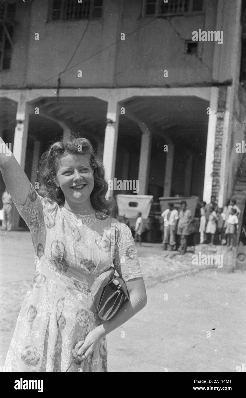 Waving at ship Black and White Stock Photos & Images - Alamy