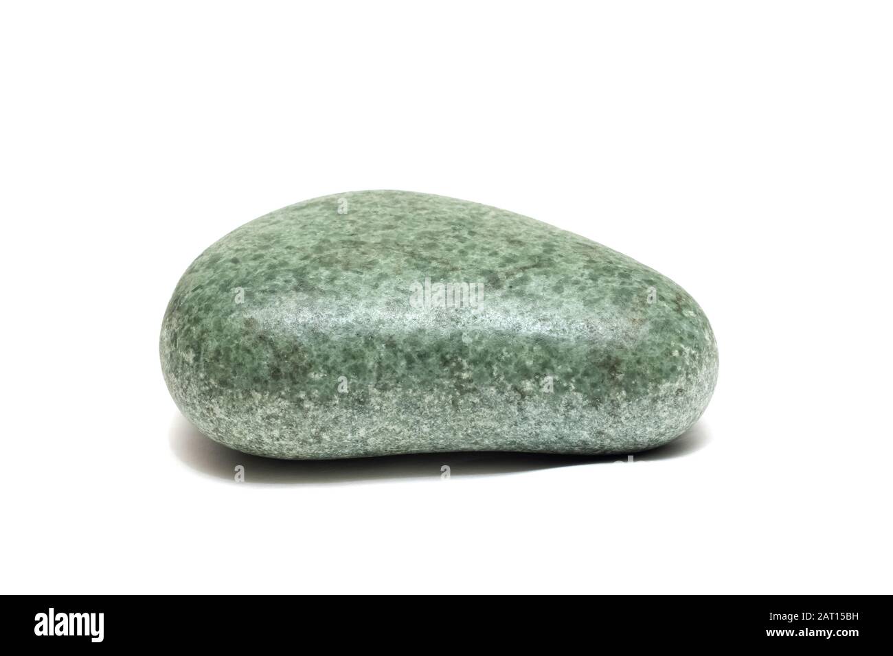 One large stone, isolated on white background Stock Photo - Alamy