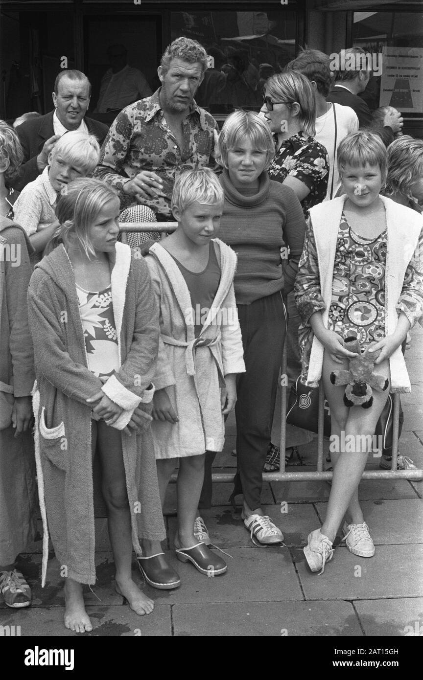 First day National Swimming Championships in swimmingpool Den Hommel in ...