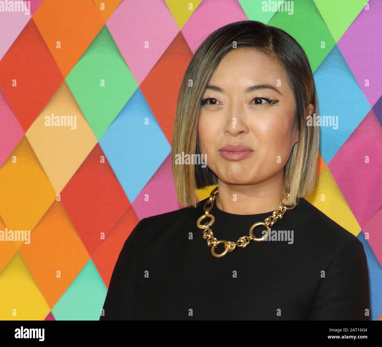 London, UK. 29th Jan, 2020. Cathy Yan at the World Premiere of 'Birds ...