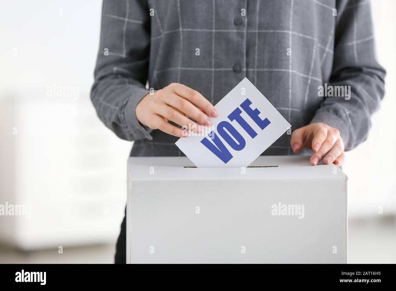 Voting Hands Ballot Box High Resolution Stock Photography and Images ...