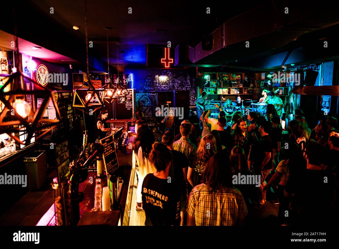 Colourful bar hi-res stock photography and images - Alamy