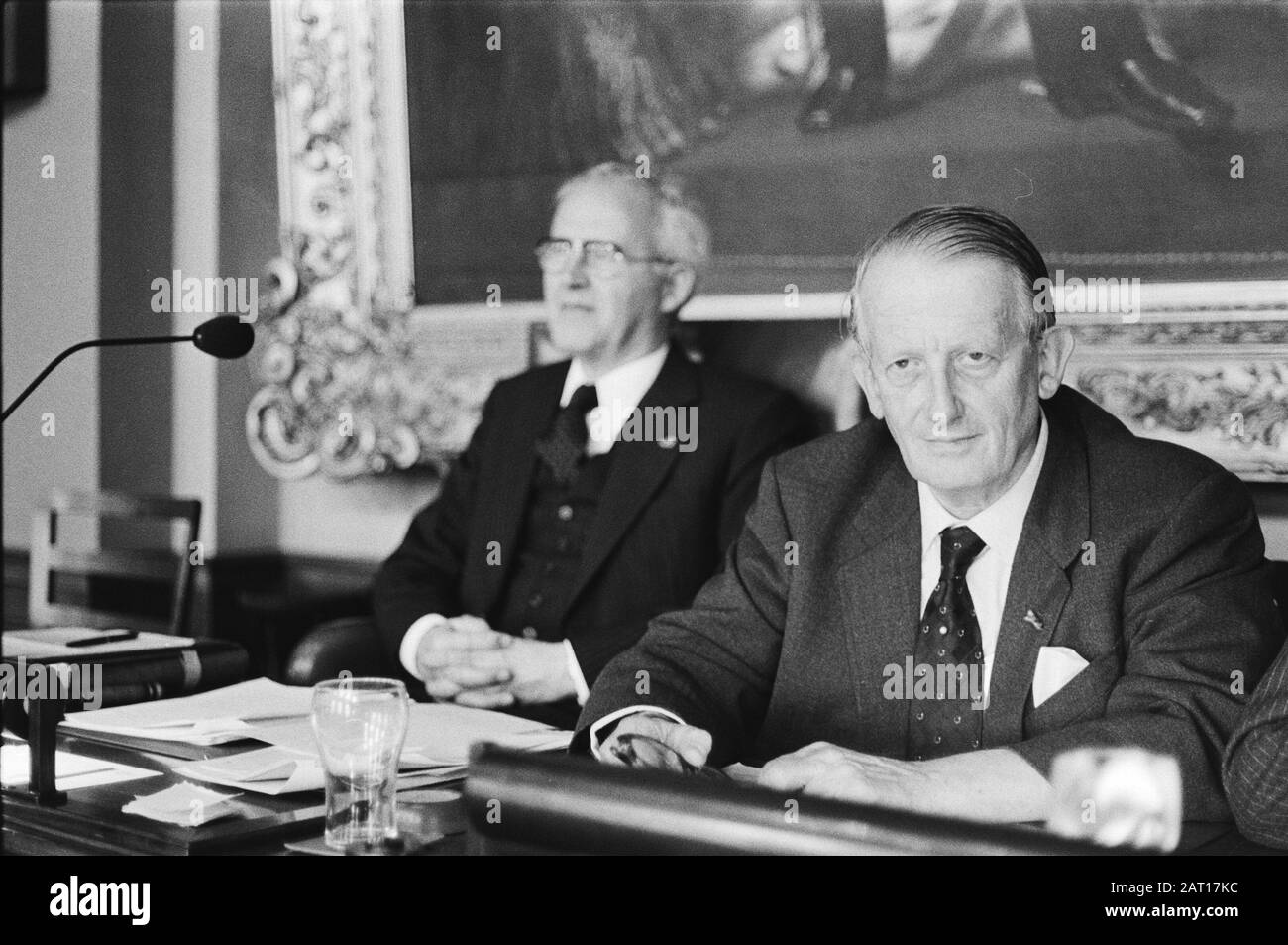 First Chamber; right Roell, headlines Date: June 24, 1980 Stock Photo ...