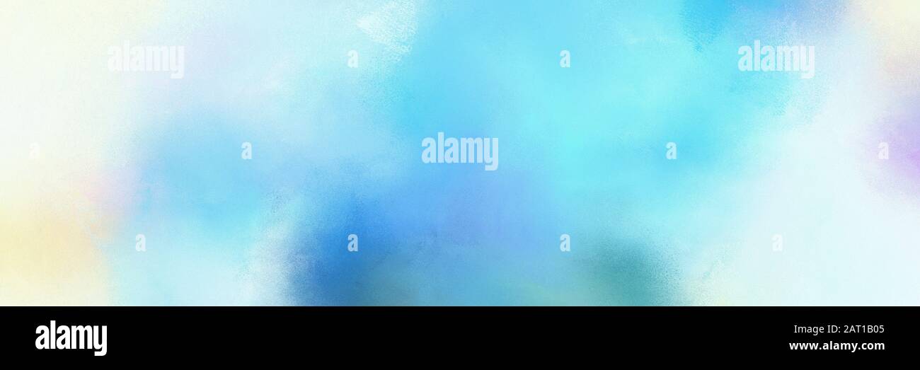 colorful and vibrant retro horizontal header with lavender, sky blue ...