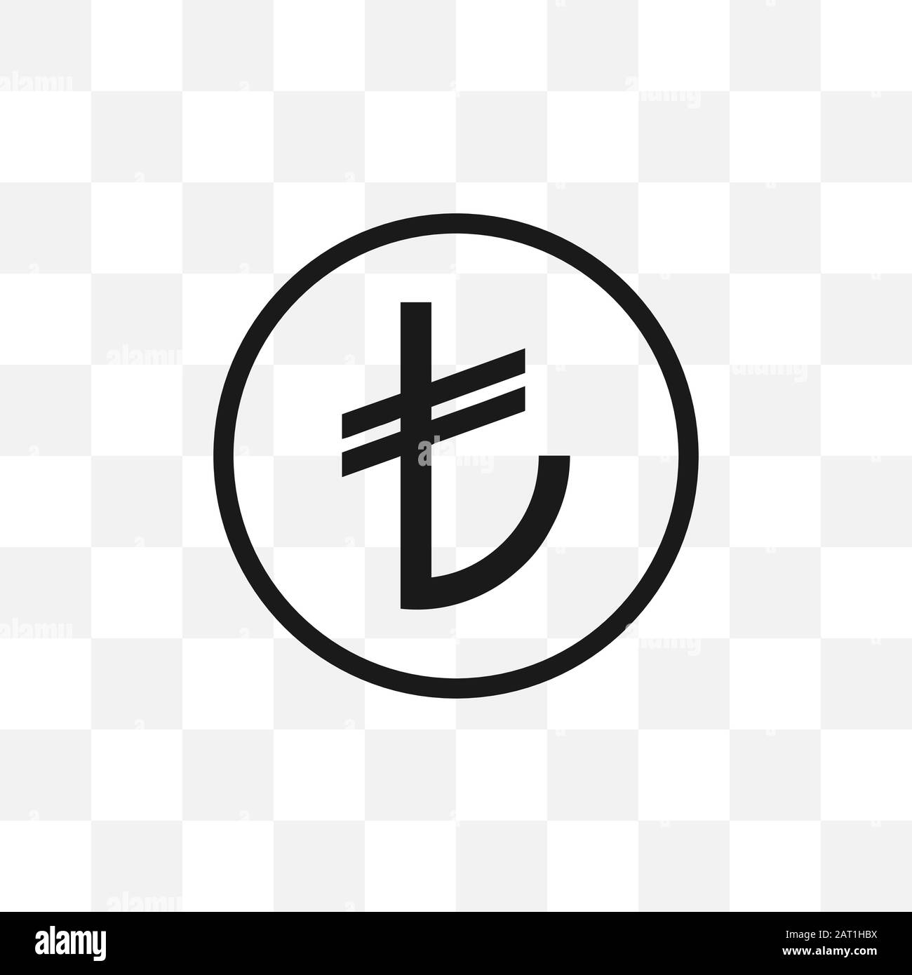 Turkey, turkish lira icon. Vector illustration, flat design Stock ...