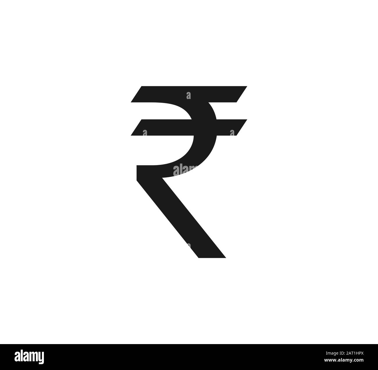 India rupee icon. Vector illustration, flat design Stock Vector Image ...