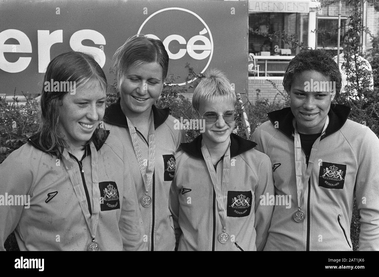 Women's Europe Cup, Dutch team Alie at Riet Veronica Stel, Jose Damen ...
