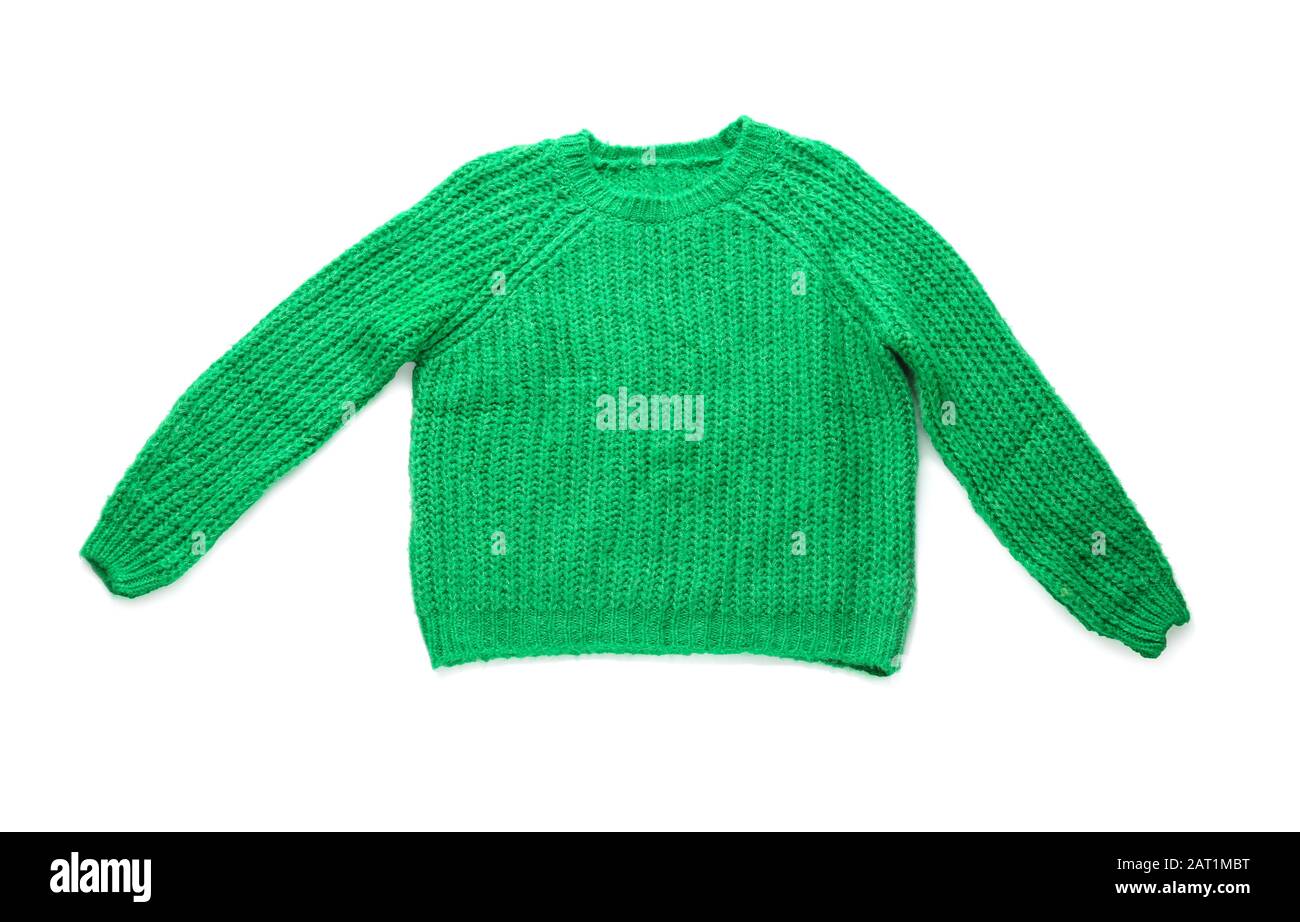 Winter cozy woolen sweater Cut Out Stock Images & Pictures - Alamy