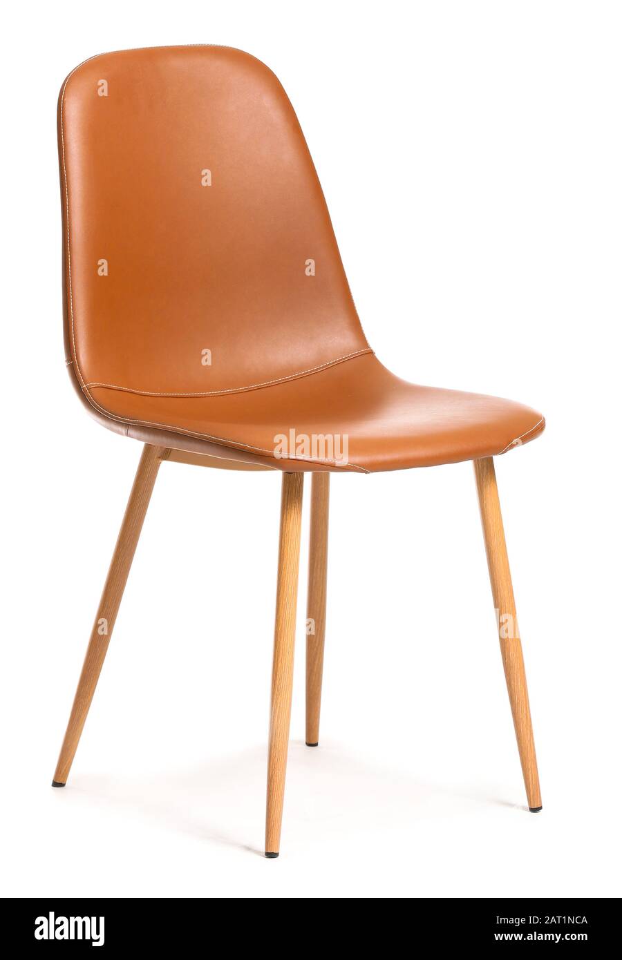 Modern chair on white background Stock Photo - Alamy