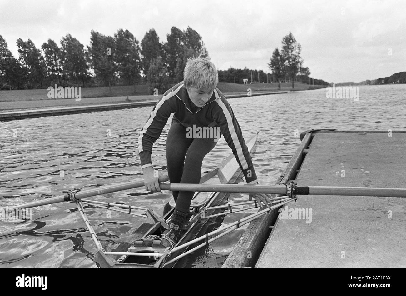 European Rowing Championships, ladies, 9 Russian skif-champion Galina ...