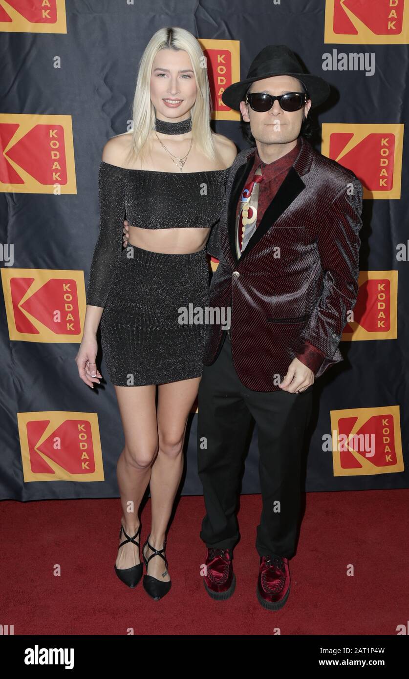 Los Angeles, USA. 29th Jan, 2020. Courtney Anne Mitchell and Corey ...