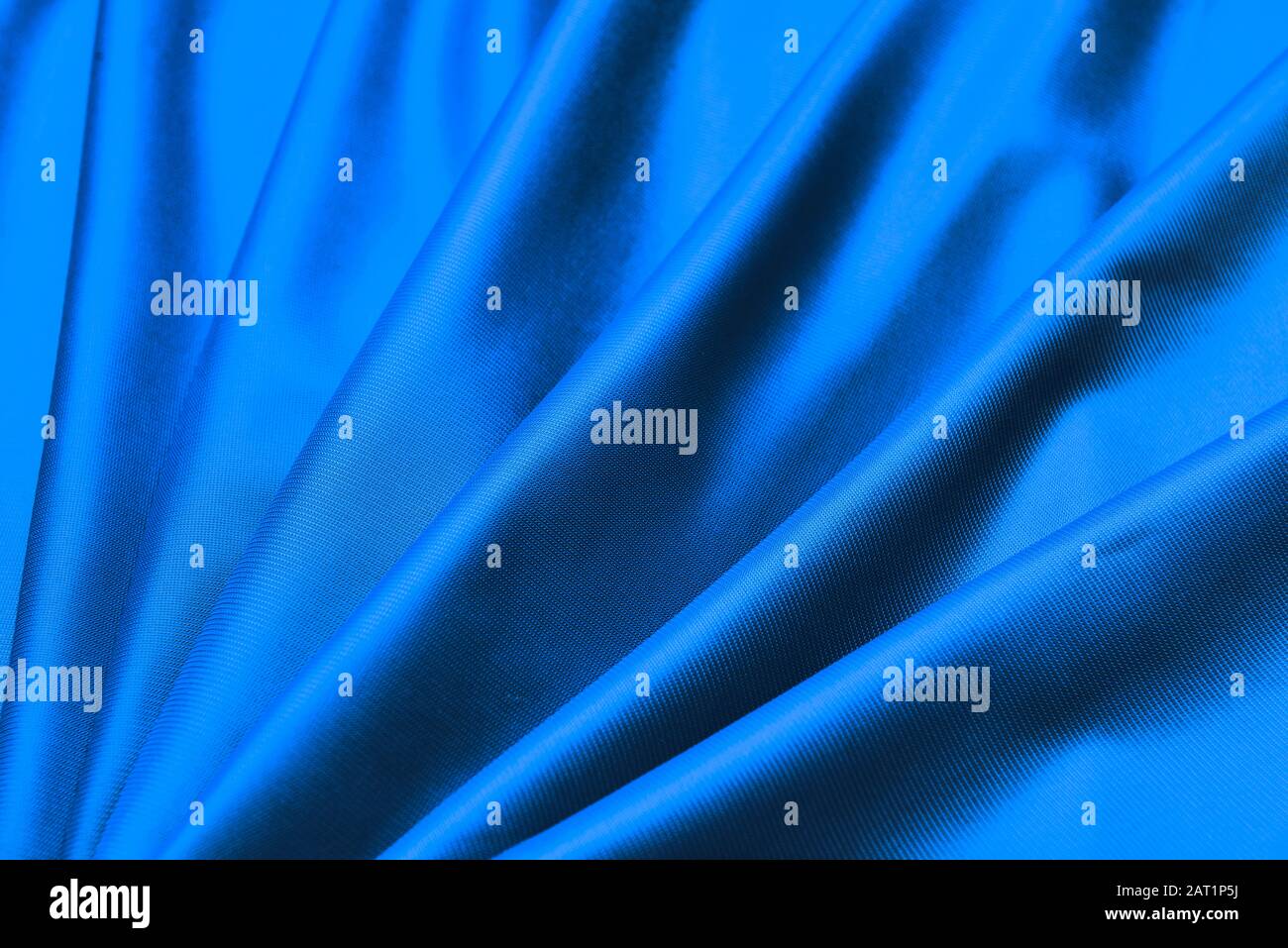 Texture of blue fabric, closeup Stock Photo - Alamy