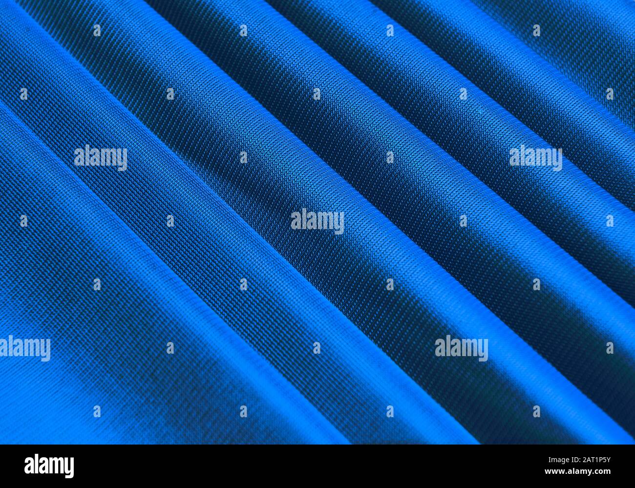 Texture of blue fabric, closeup Stock Photo - Alamy