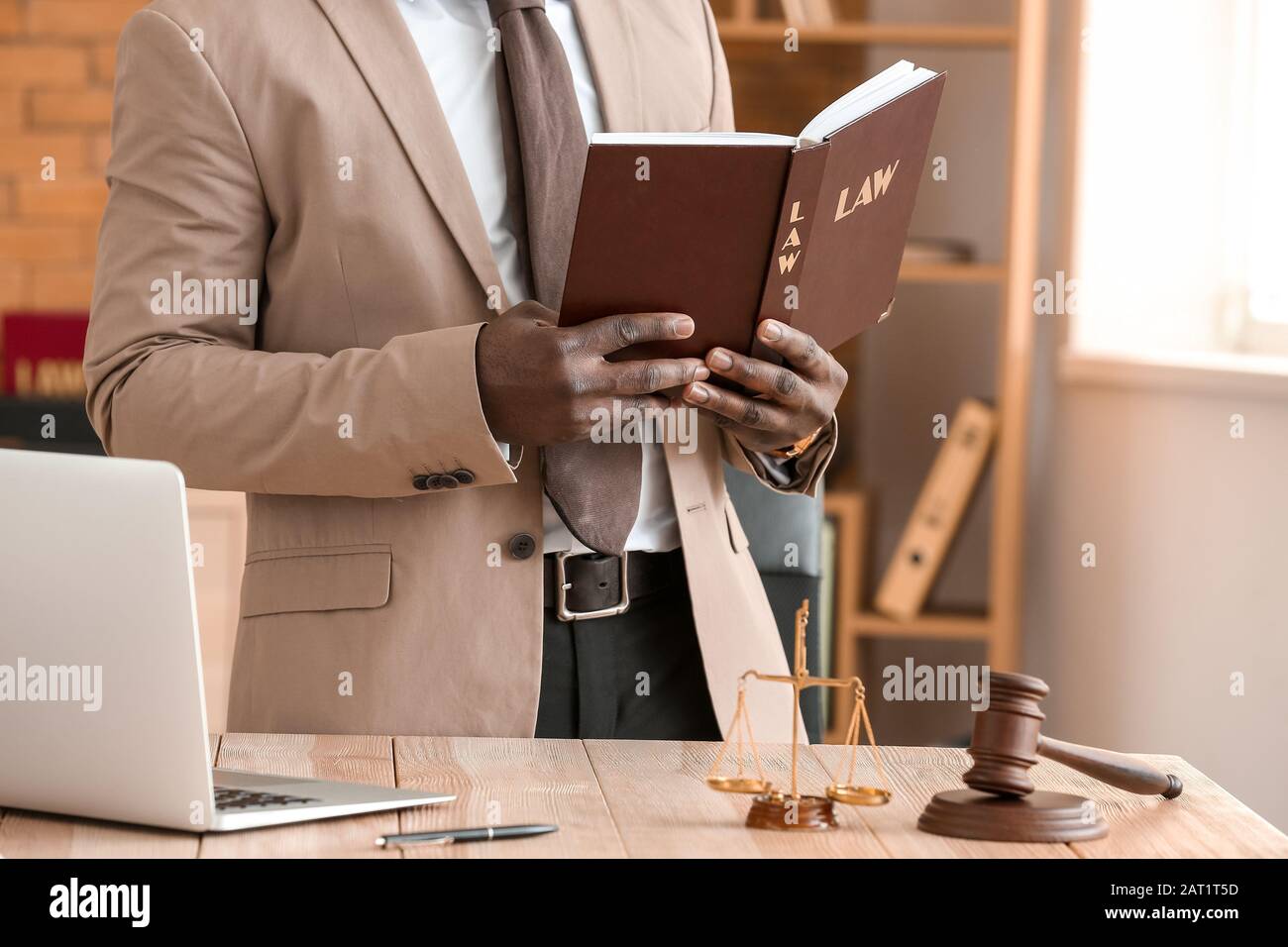 Jurist reading hi-res stock photography and images - Alamy