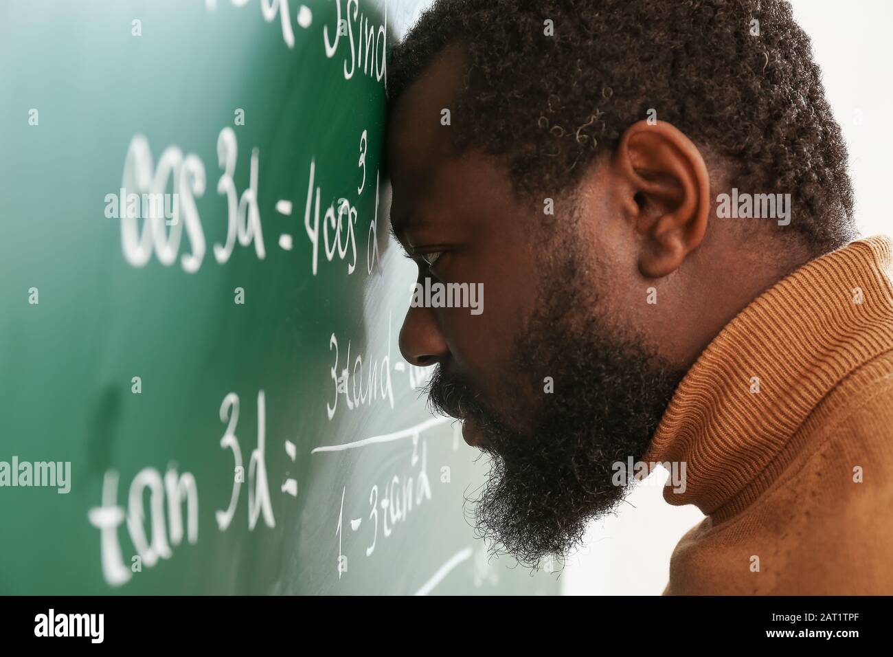 African american mathematics professor hi-res stock photography and ...