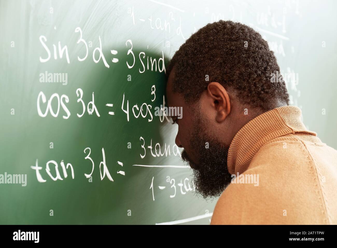 African american mathematics professor hi-res stock photography and ...