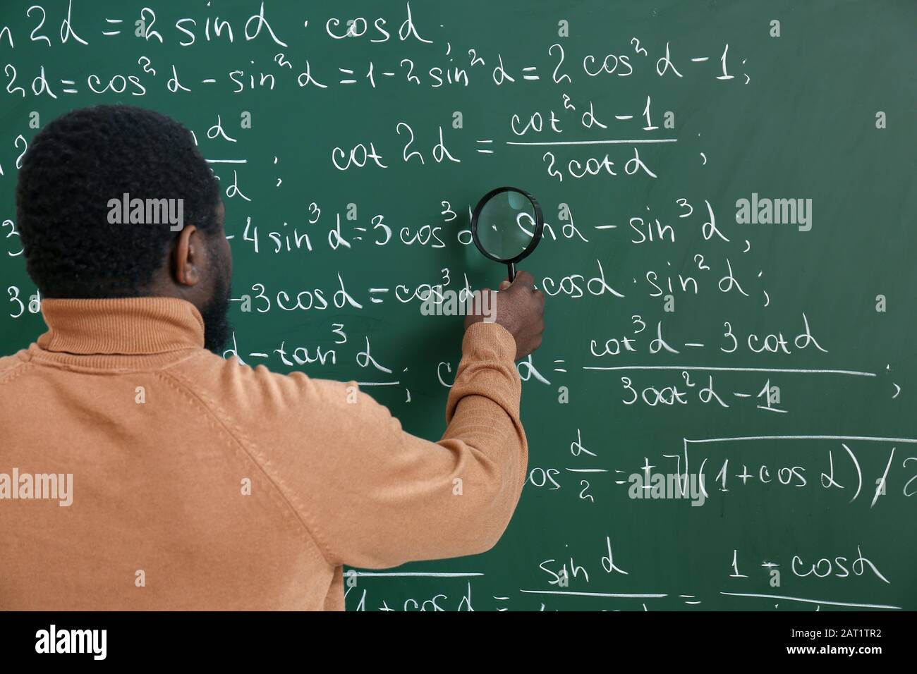 African american mathematics professor hi-res stock photography and ...