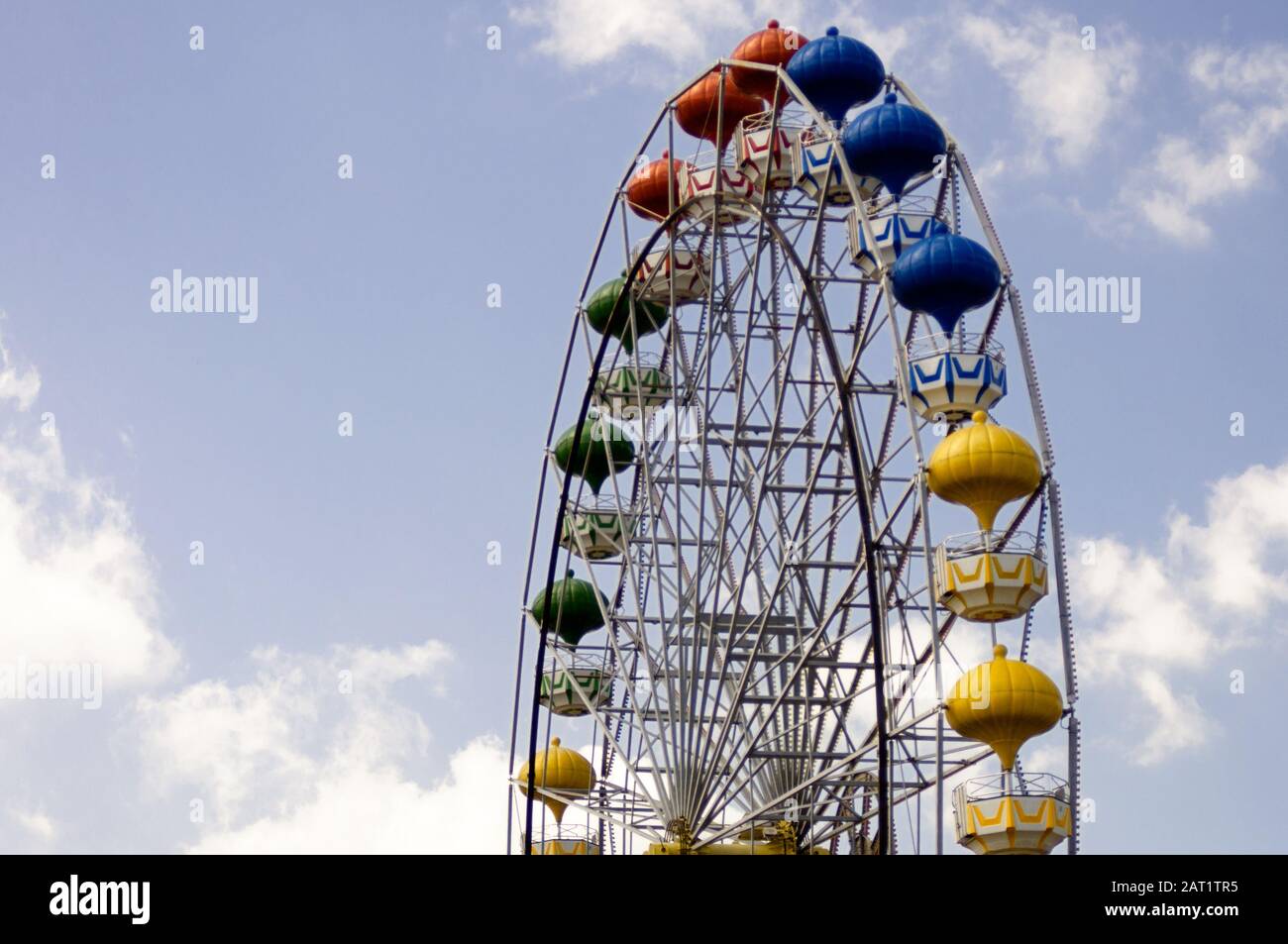 beautiful colorful big wheel Stock Photo - Alamy